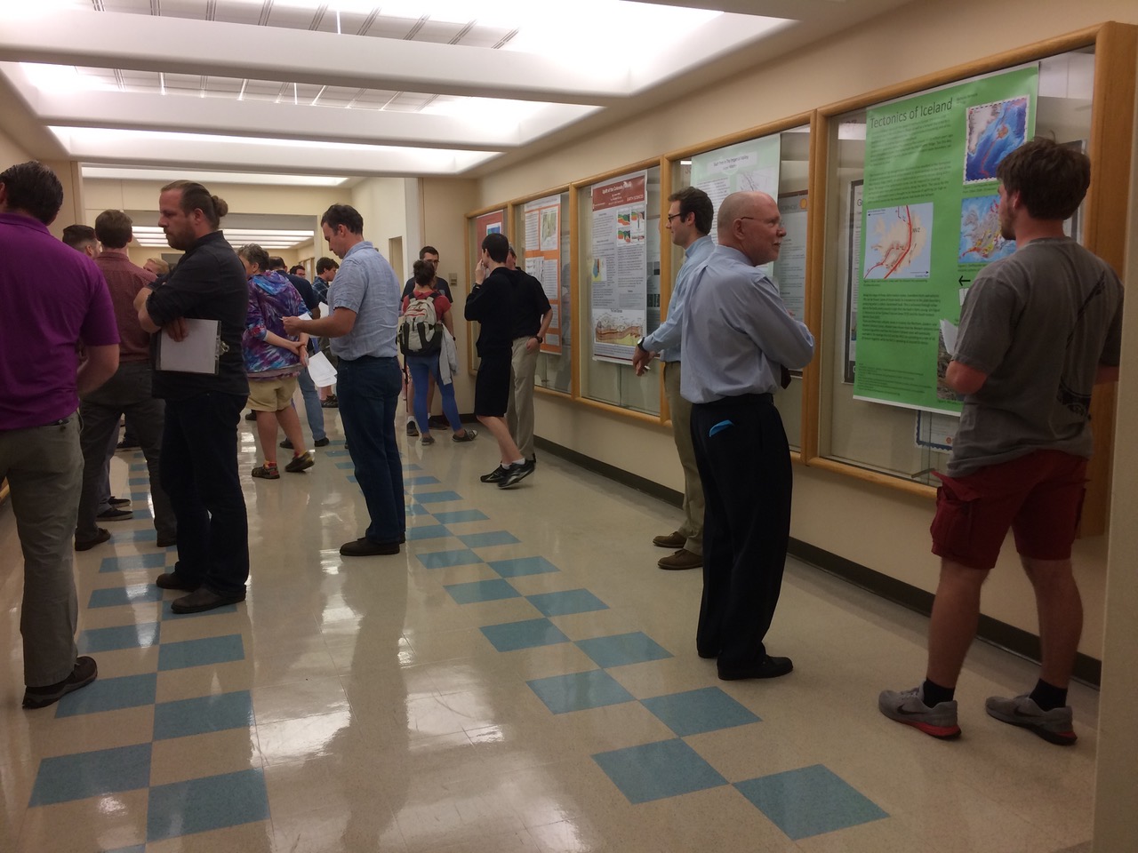Structural geology poster session and undergraduate learning assessment ...